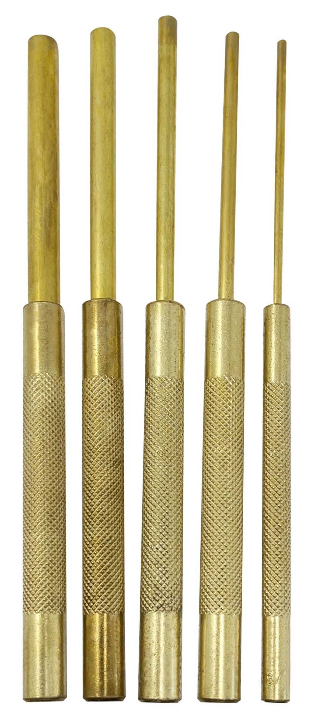 5 Piece 8" Long Drive Pin Punch Set With Knurled Handles - Etsy