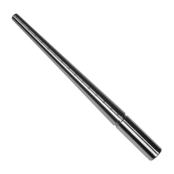 Steel Ring Mandrel With Groove Sizes 1-16 Jewelry Making Wire and Sheet ...