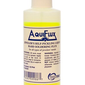 Precision Soldering and Jewelry-making Kit With Aquiflux Flux, Tweezers ...