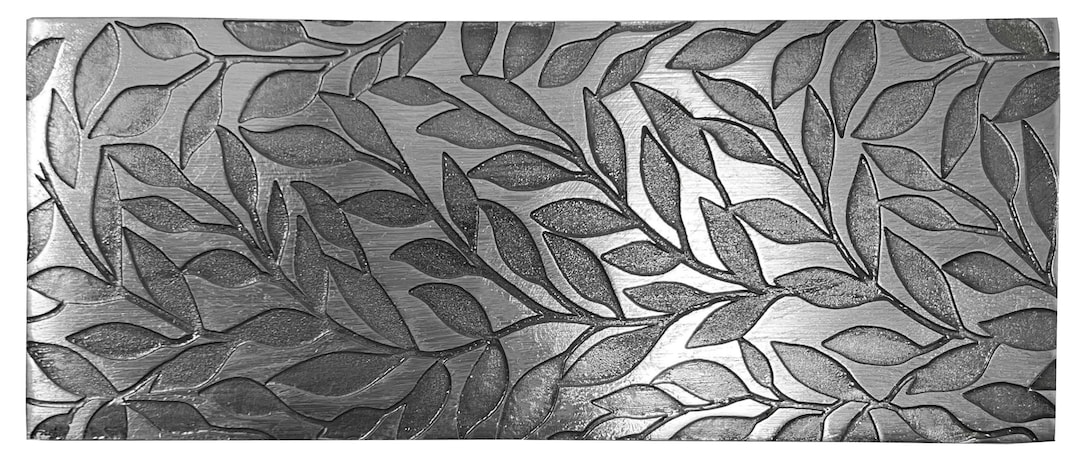 Texture Plate Pattern Plate for Press or Rolling Mill Style 38 Leaves ...