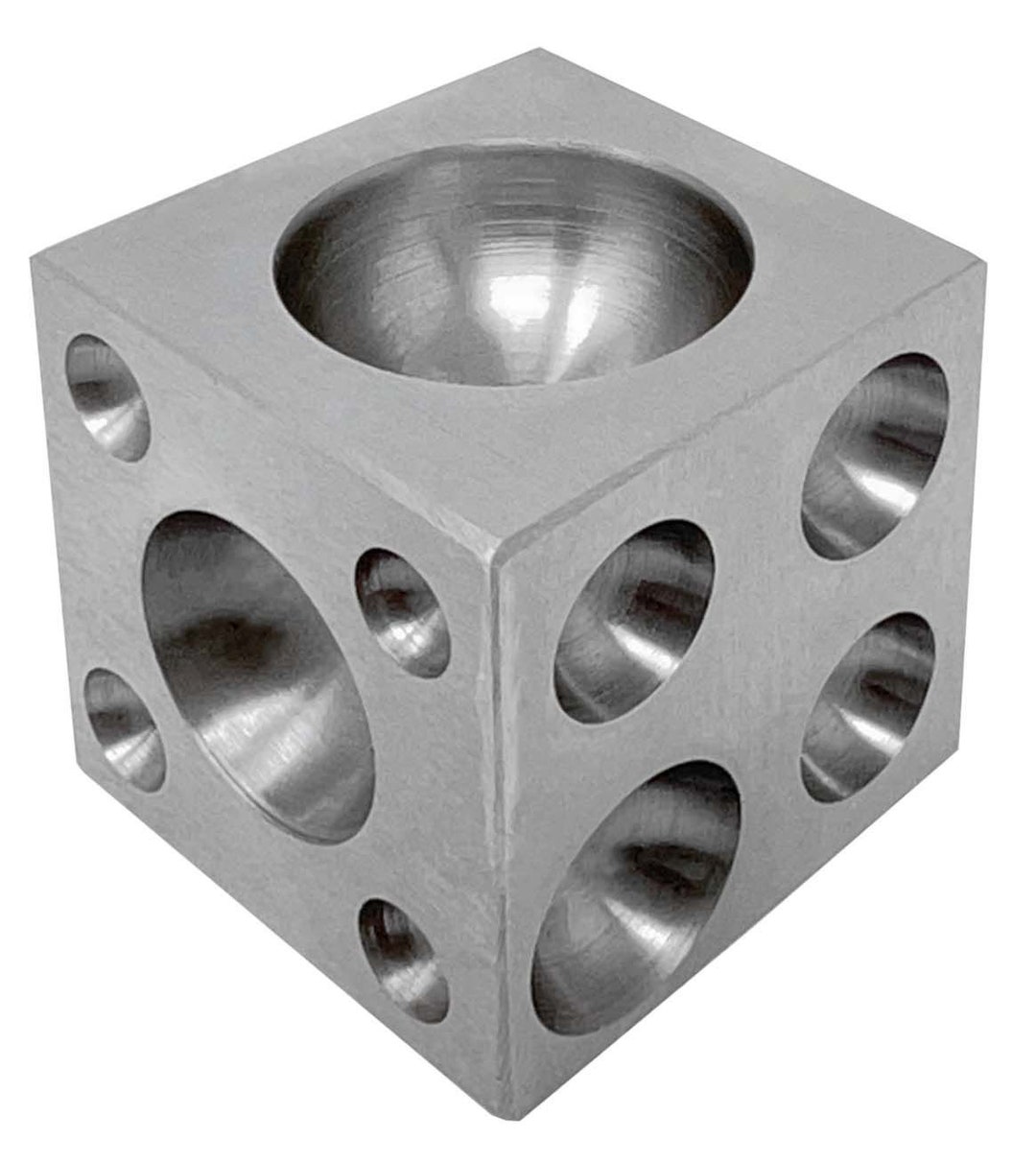 1.5" Steel Dapping Doming Block Jewelry Making Metal Forming Shaping ...
