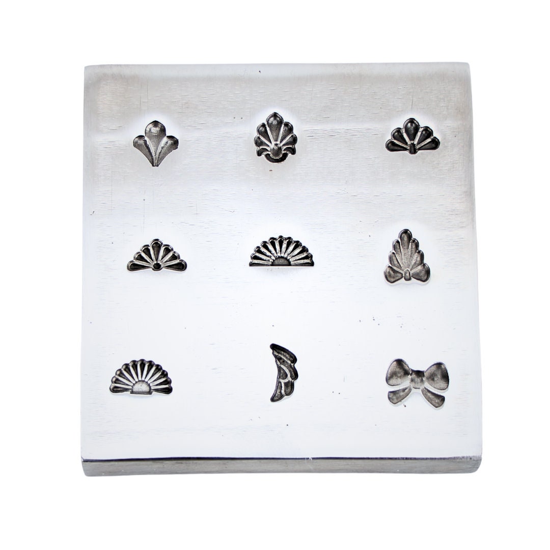 Shot Plate 9 Designs Assorted Shapes Impression Dies Bow Tie - FORM ...