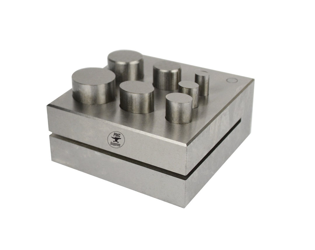 7 Piece Oval Disc Cutter Punch Tool for Stamping Blanks Gold Silver ...