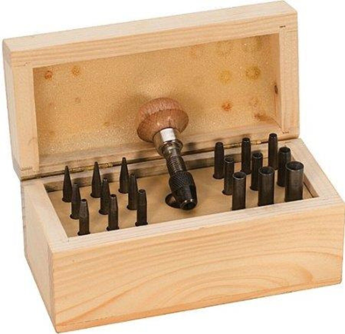 Burnisher Stone Setting Set Kit W/ 18 Concave Punches for - Etsy
