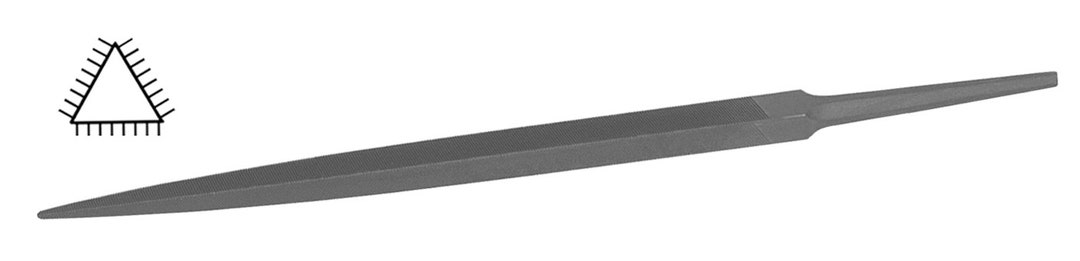 Glardon Vallorbe Swiss Three Square File Various Lengths and Cut Sizes ...