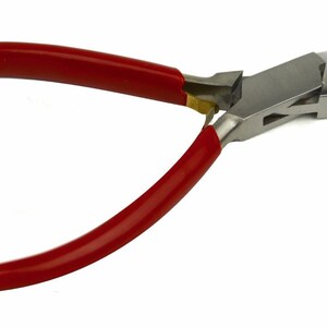 4-3/4" Flat Round Nose Nylon Pliers W/ Extra Jaws for Jewelry Making ...