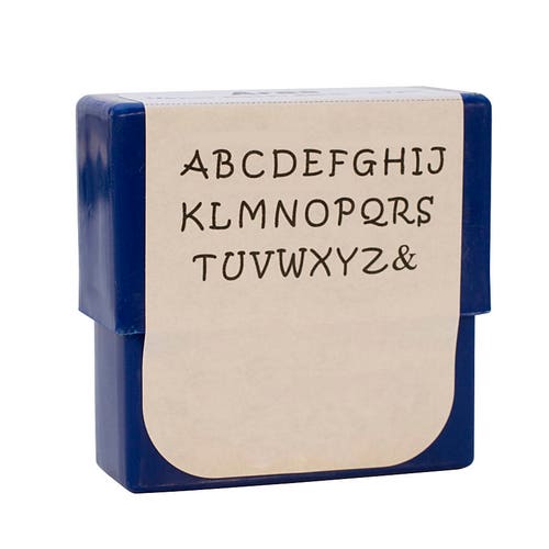 Verona Alphabet Stamp Set 2 MM Lower Case Metal Marking - Etsy