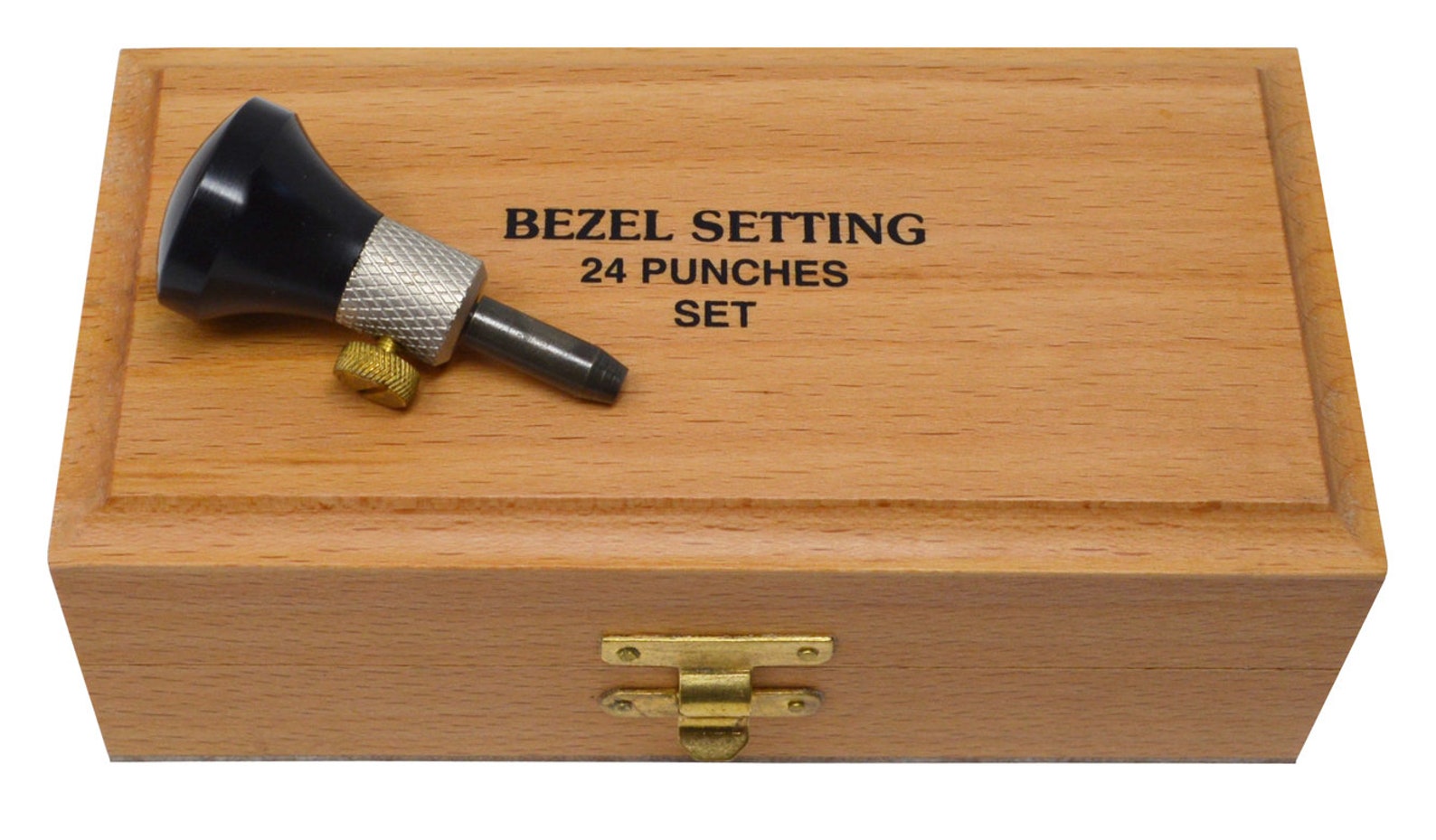 Bezel Setting Set With 24 Punches Sizes 1.1 to 10 MM Jewelers Tube ...