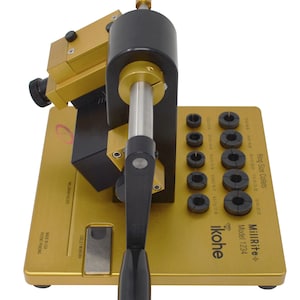 Millrite Plus Millgrain Machine Ring Pattern Design Jewelry Making Set ...