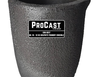 Procast™ No. 3 4 Kg Clay Graphite Foundry Crucible Metal Melting ...