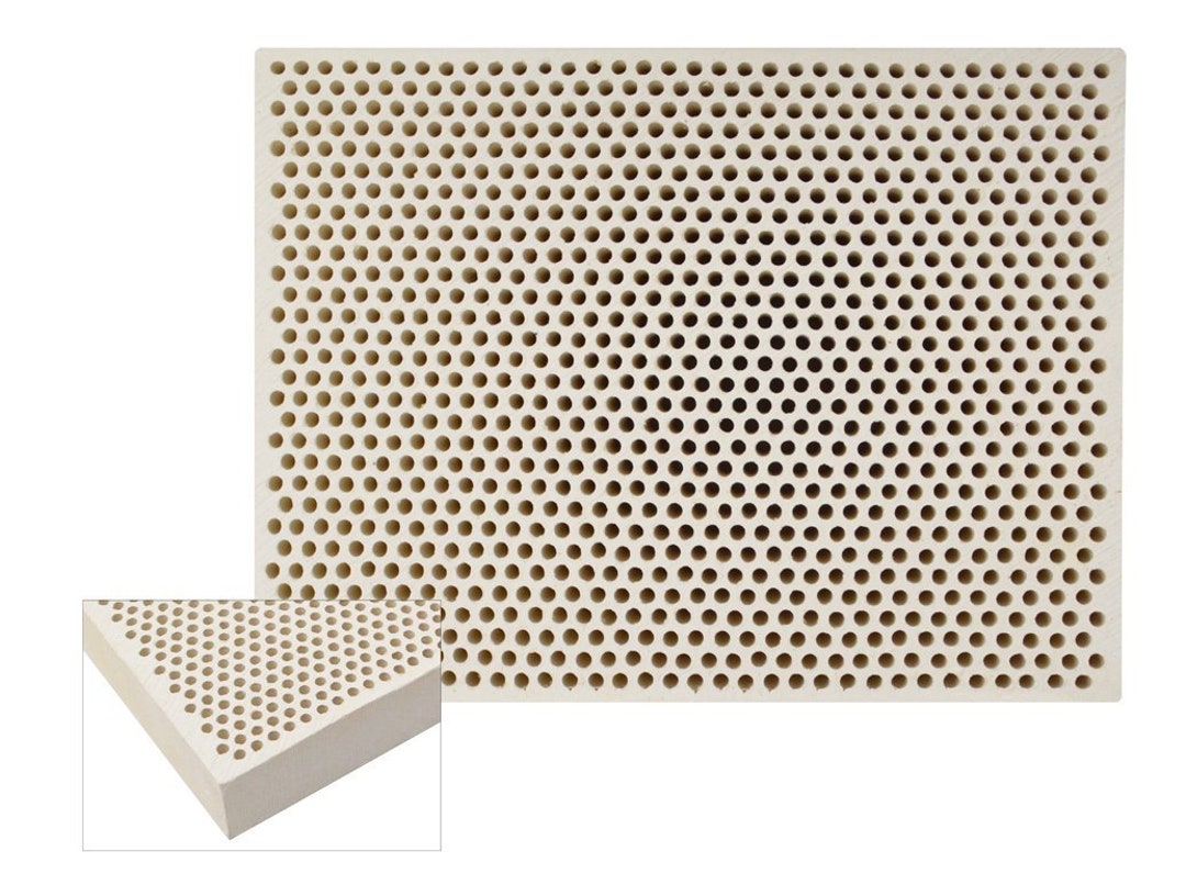 Honeycomb Ceramic Block With 1,050 Holes Jewelry Making Metalsmith ...