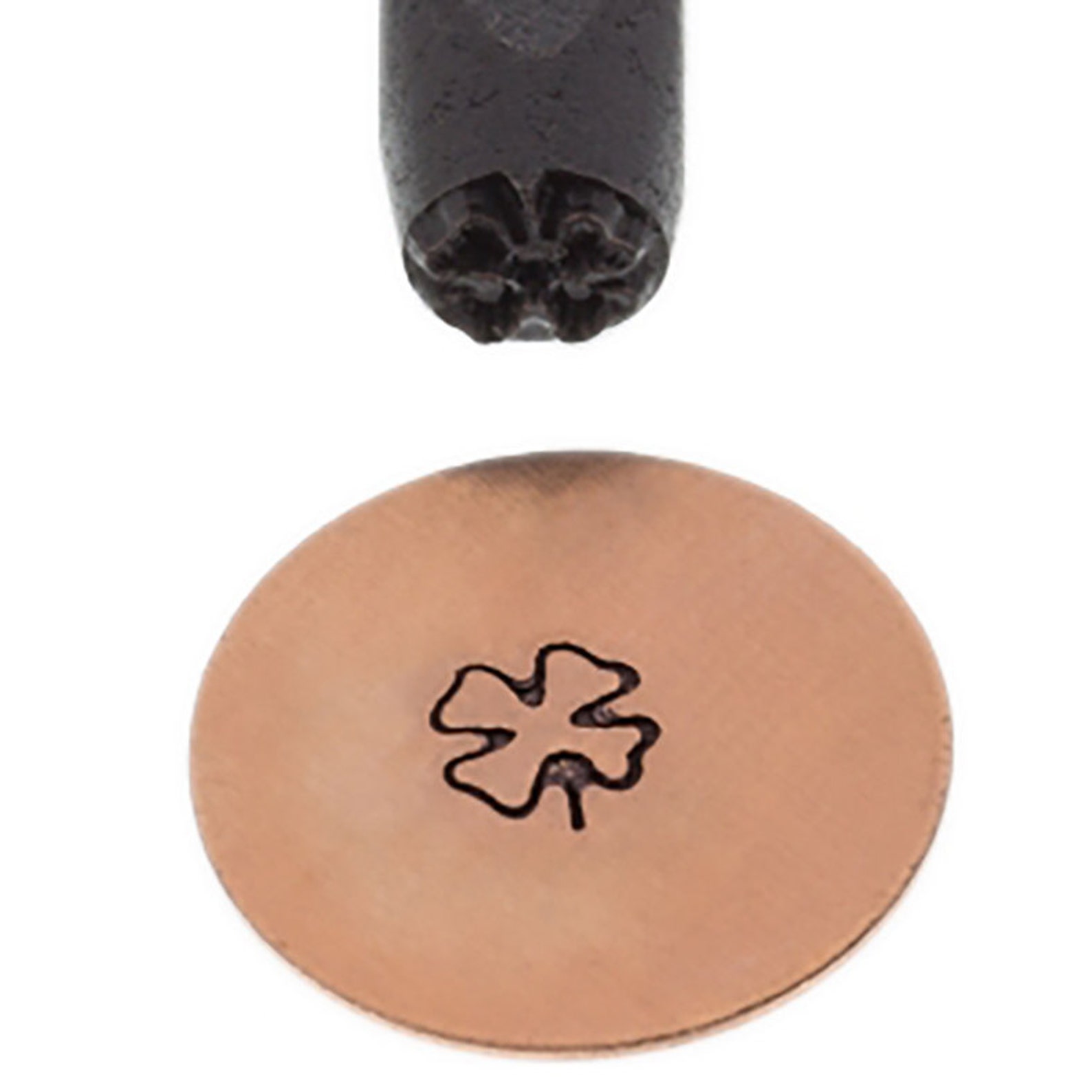 3/16" 5 MM Lucky Four Leaf Clover Shamrock Stamp for Marking Pressing ...