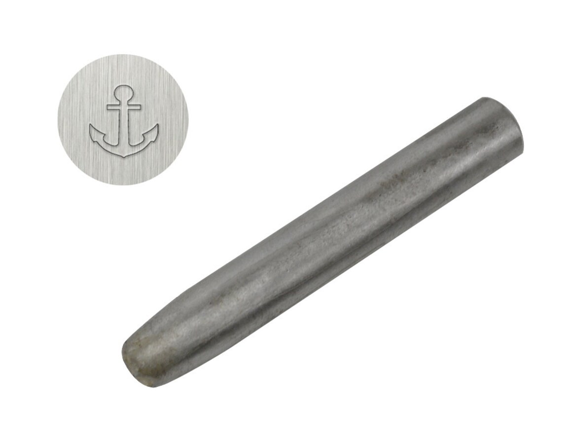 1/4 6.35 Mm Nautical Anchor Steel Punch Stamp Jewelry - Etsy