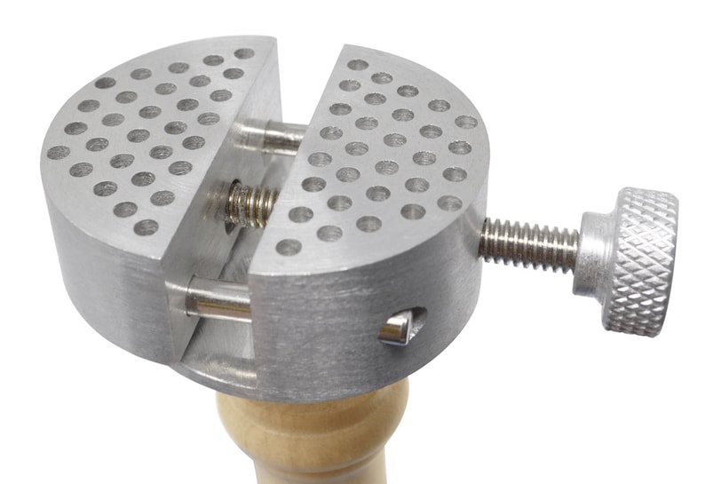 Universal Work Holder Peg Clamp Jewelers Hand Held Revolving Vise Bench ...