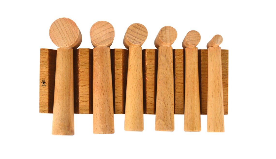 Wood Swage Block U-channel Forming Dapping Wooden Block W/ - Etsy