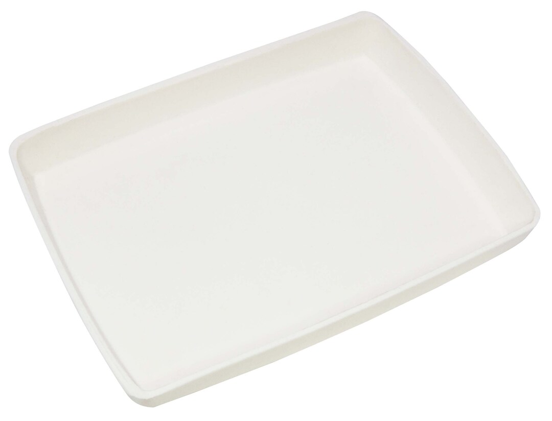 4-1/2" X 3-1/2" White Plastic Sorting Tray Jewelry Making Beading Tool ...