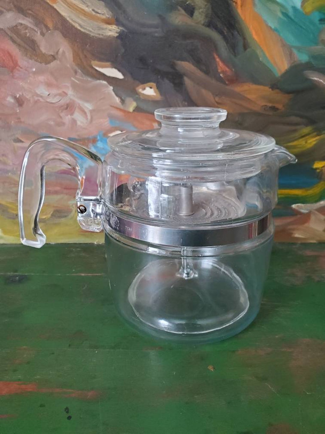 Pyrex Percolator 6 Cup, Glass and Stainless Steel - Etsy