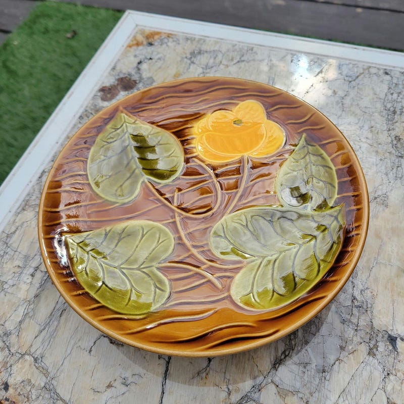 Water Lily Plate - Etsy