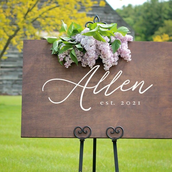 Wood Wedding Signs - Etsy