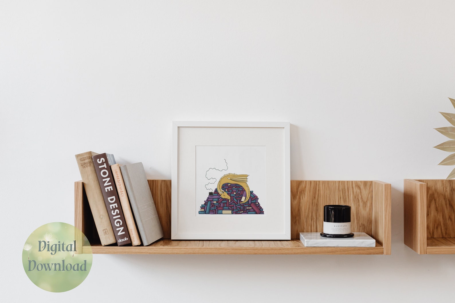 Dragon Book Hoard Printable | Etsy