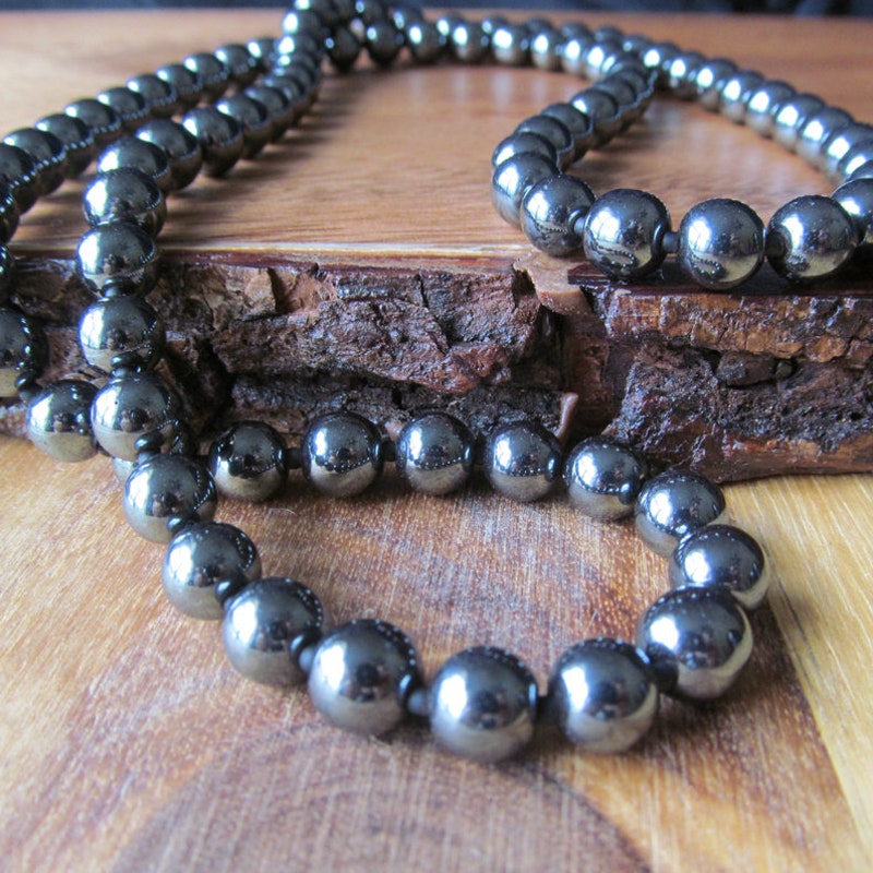 Hematite Necklaces - Etsy