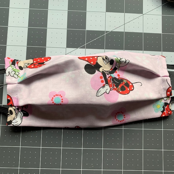 Minnie Mouse Face Mask - Etsy
