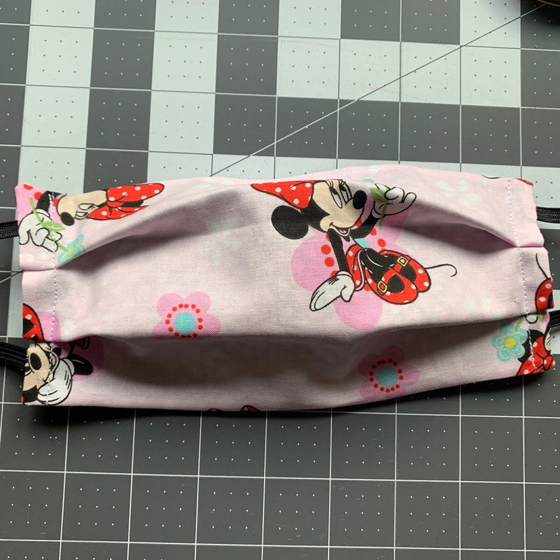 Minnie Mouse Face Mask - Etsy