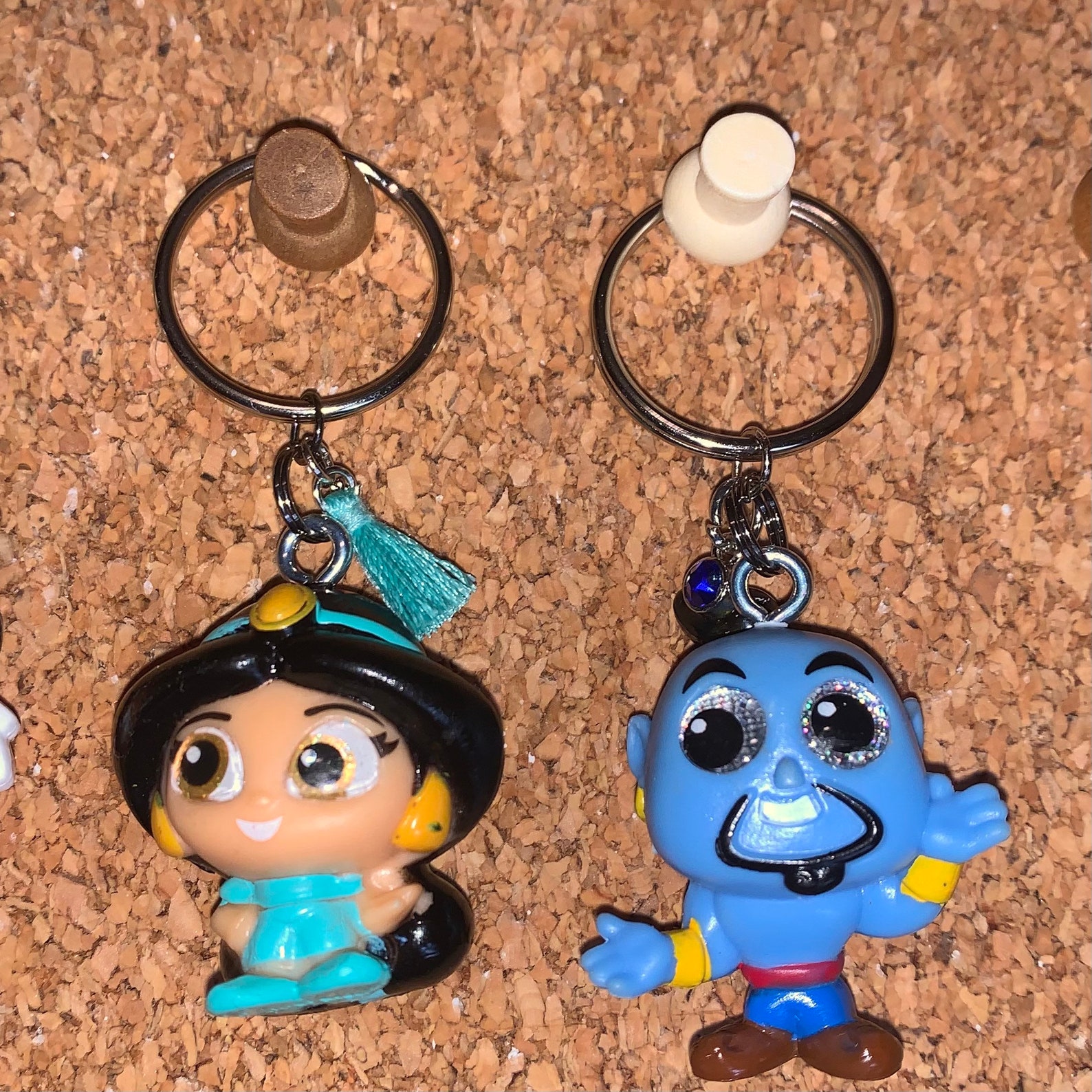Aladdin Doorables Keychains - Etsy