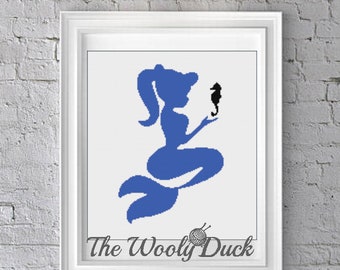 Mermaid Crochet Graphghan Pattern | Etsy