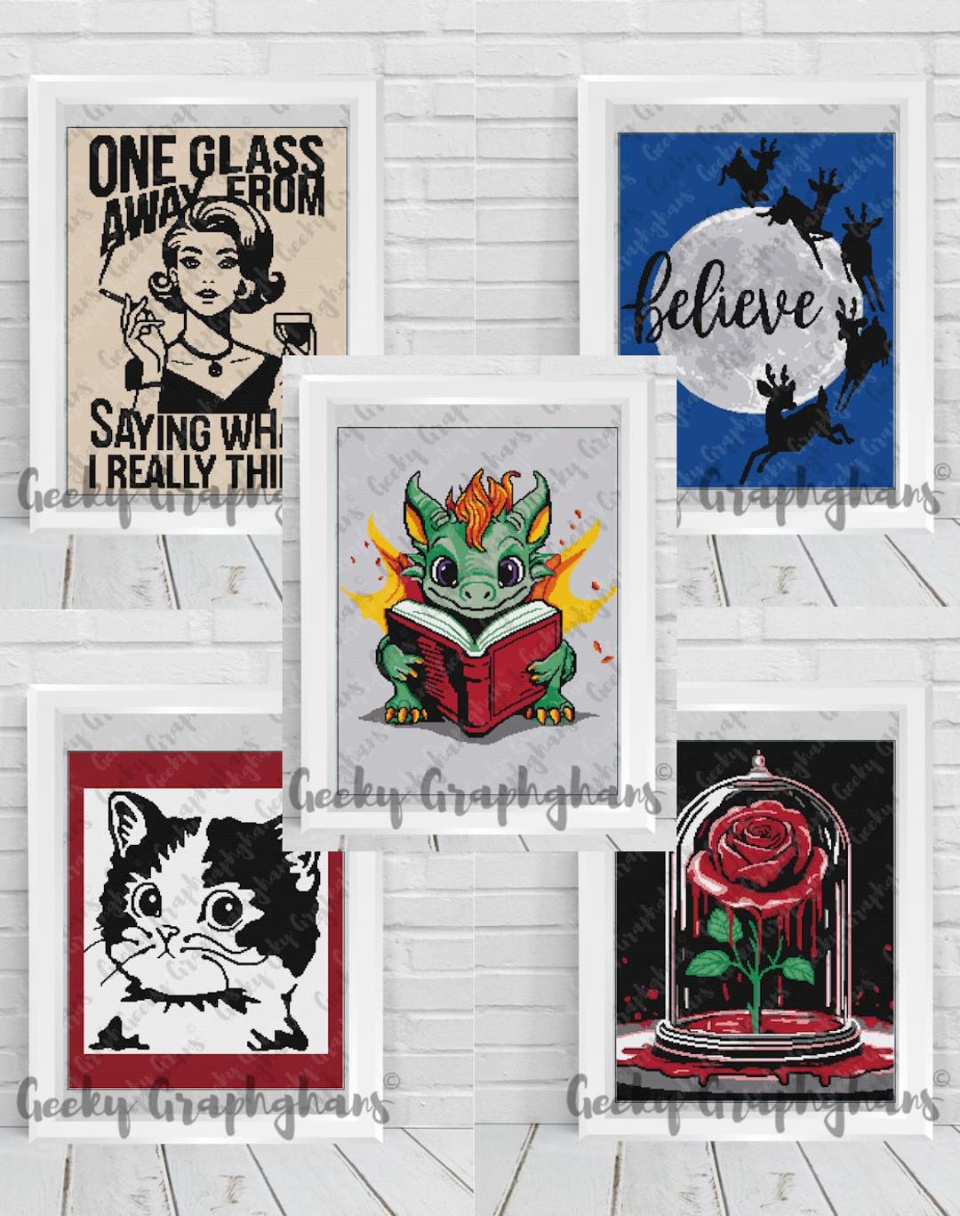 Bundle Box #18 From the Wooly Duck - Crochet Graphghan Pattern - Etsy