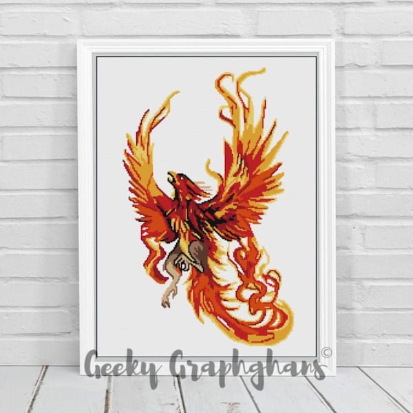 Crochet Phoenix Pattern - Etsy