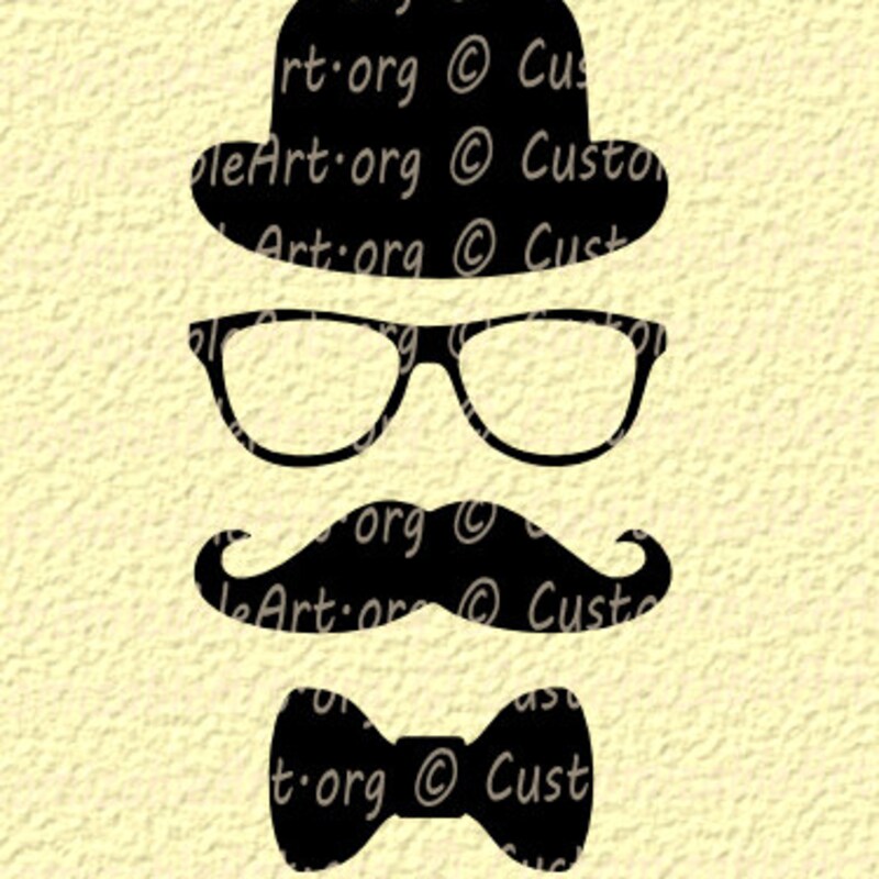 Man Disguise Clipart - Etsy