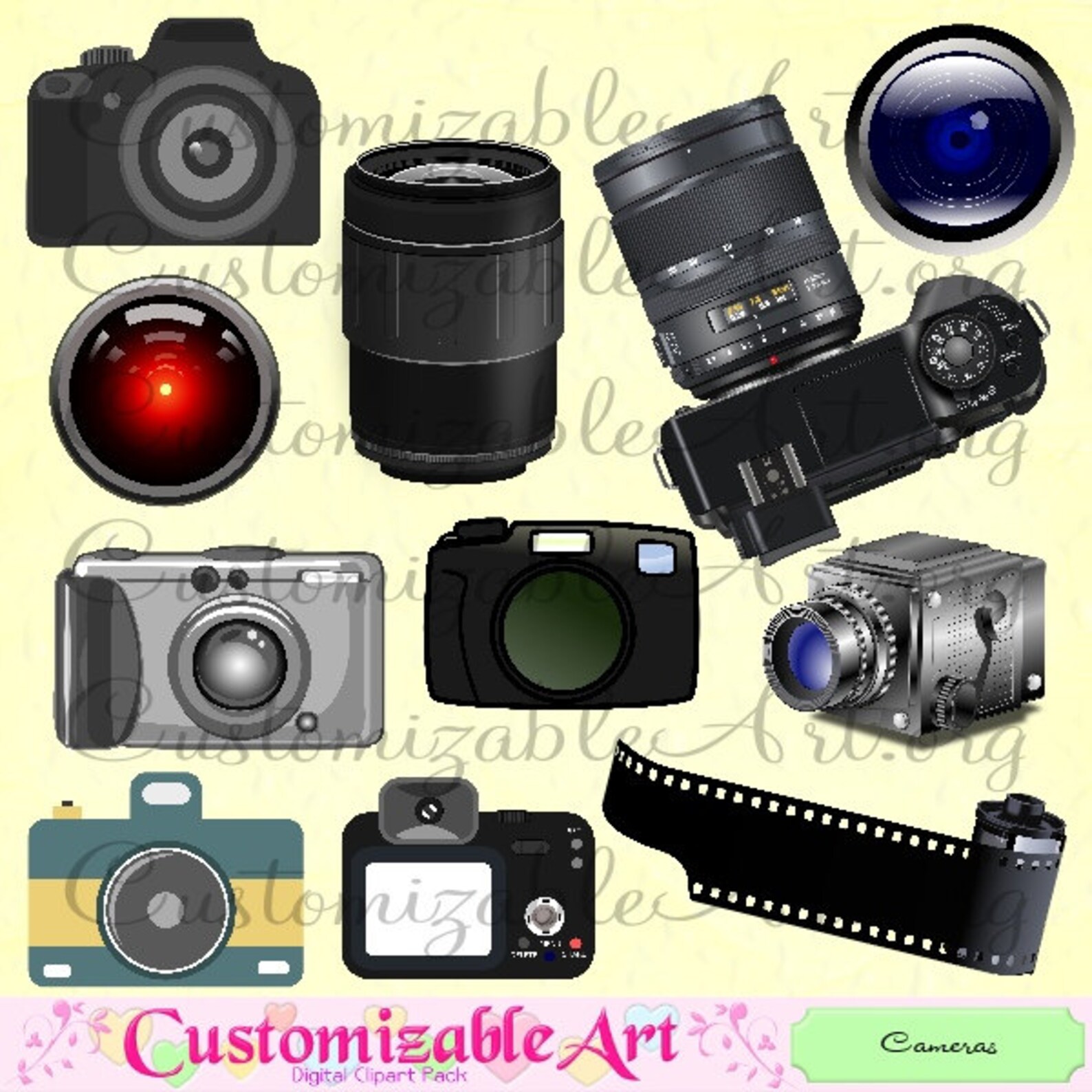 Camera Clipart Camera Clip Art Camera Digital Images Camera Digital ...