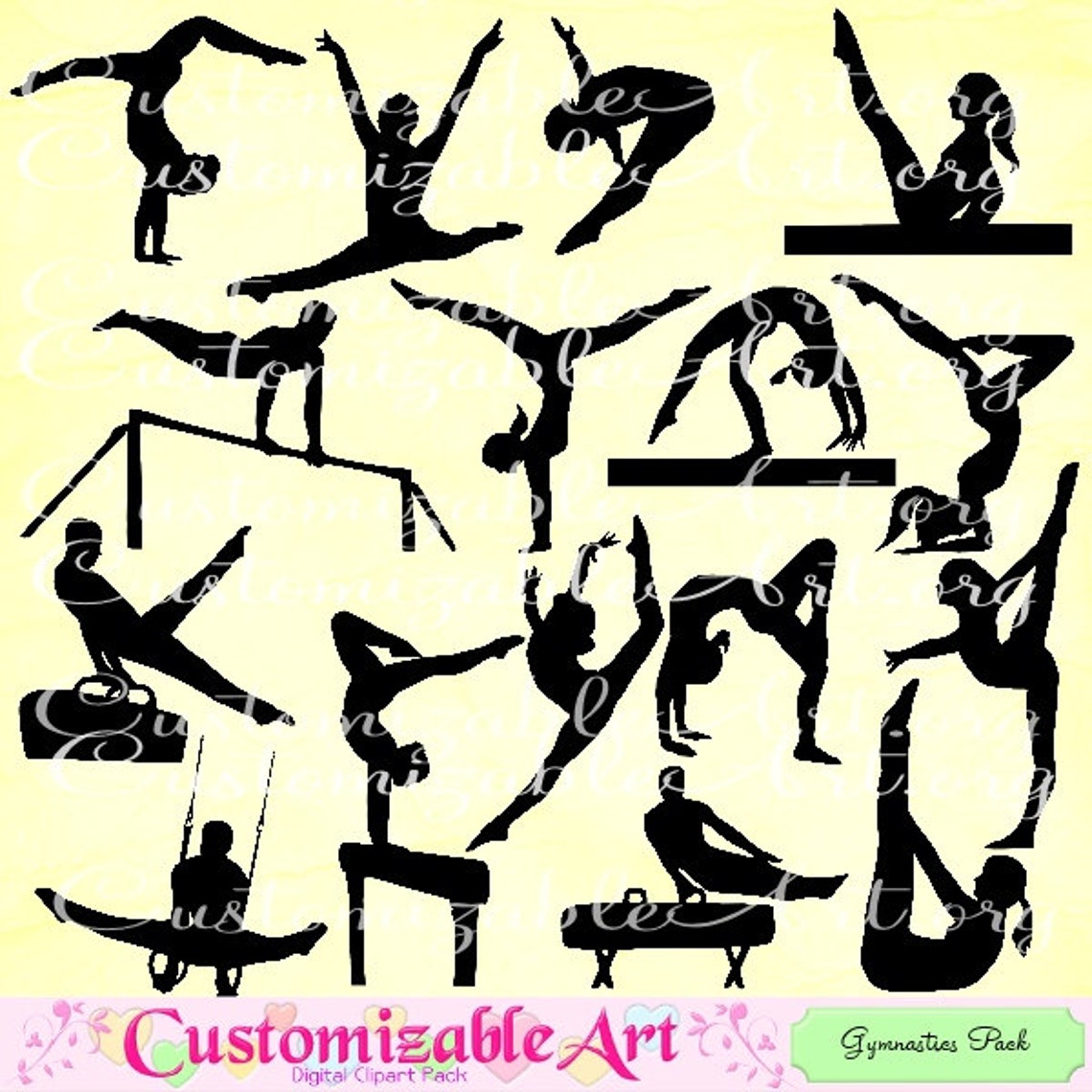 Gymnastics Clipart Gymnastics Clip Art Cute Gymnastics Girls Clipart ...