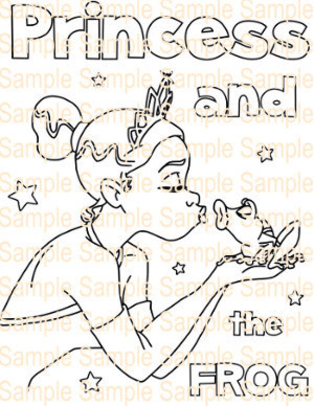 Tiana Princess And The Frog Coloring Pages