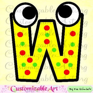 Alphabet Clipart Digital Alphabet Clip Art Images Upper Case Letters of ...