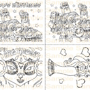 Book of Life Party Favors Printable the Book of Life Coloring Page ...