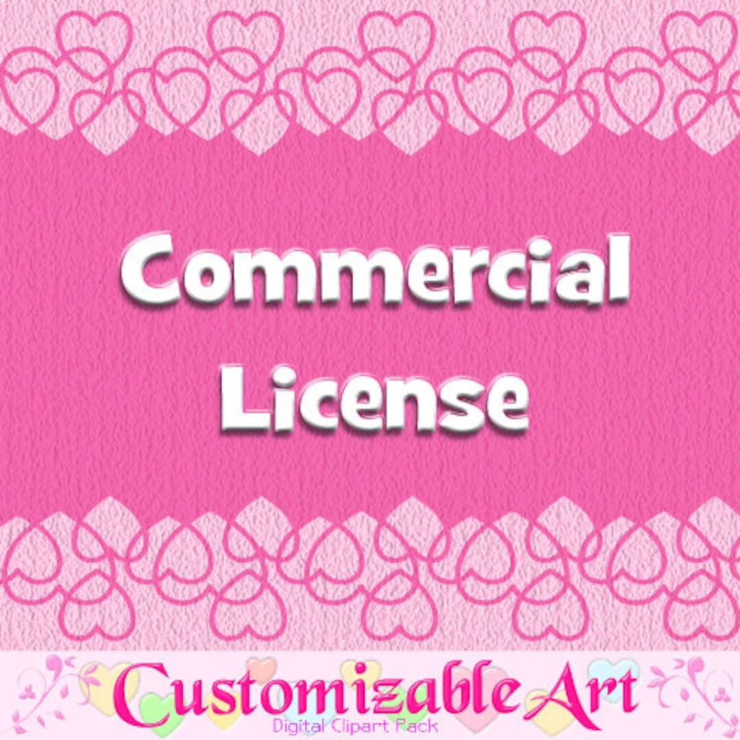 Commercial License - Commercial Use for Clipart Packs / Digi Stamps ...