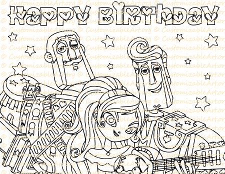 Book of Life Party Favors Printable the Book of Life Coloring Page ...