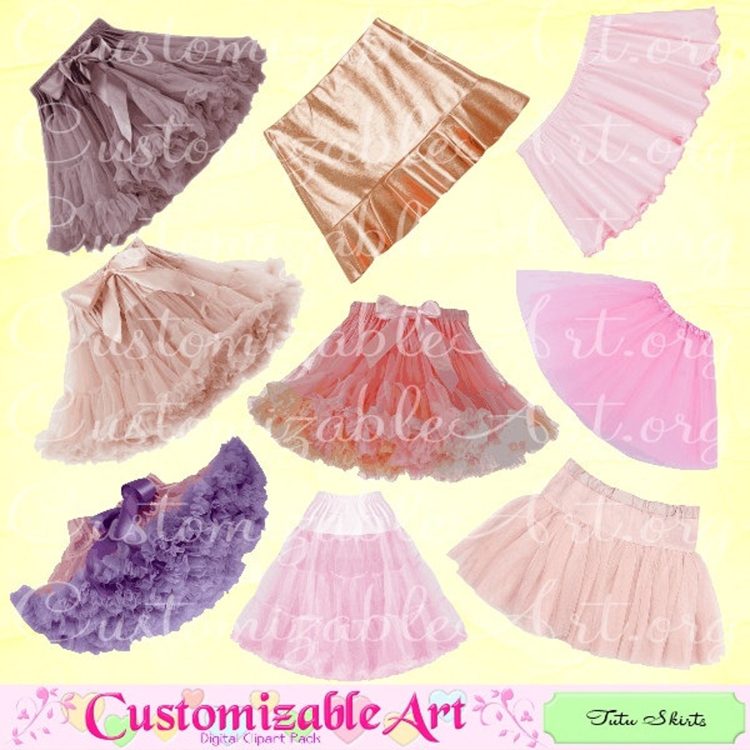 Tutu Clipart Tutu Clip Art Printable Tutu Digital Images Girls Tutu ...