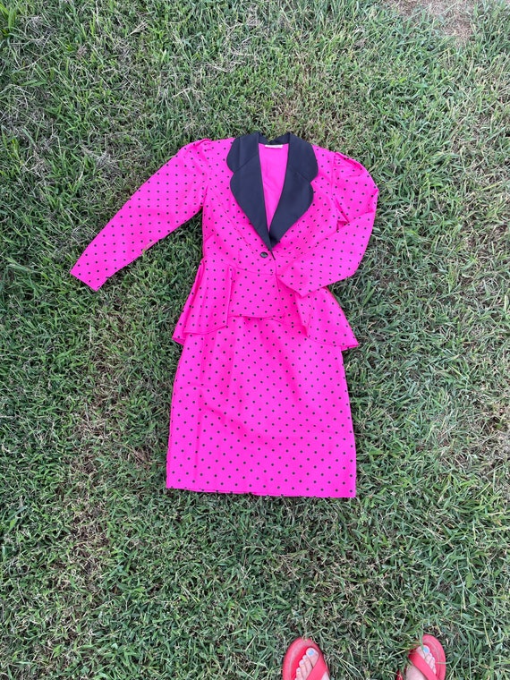 80s vintage hot pink - Gem