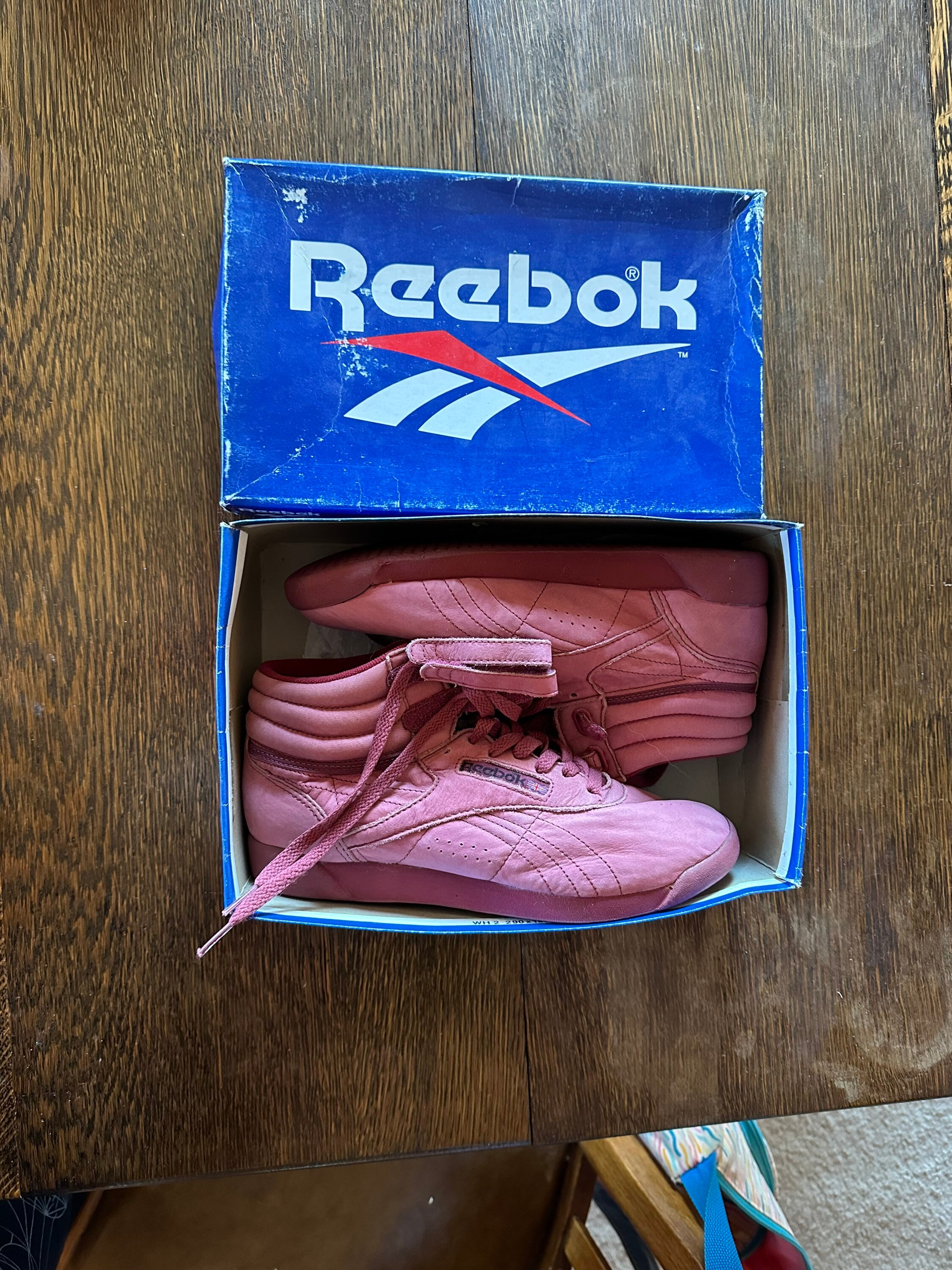 Vintage Deadstock Pink High Top Reebok / Size 9/9.5 / Vintage - Etsy