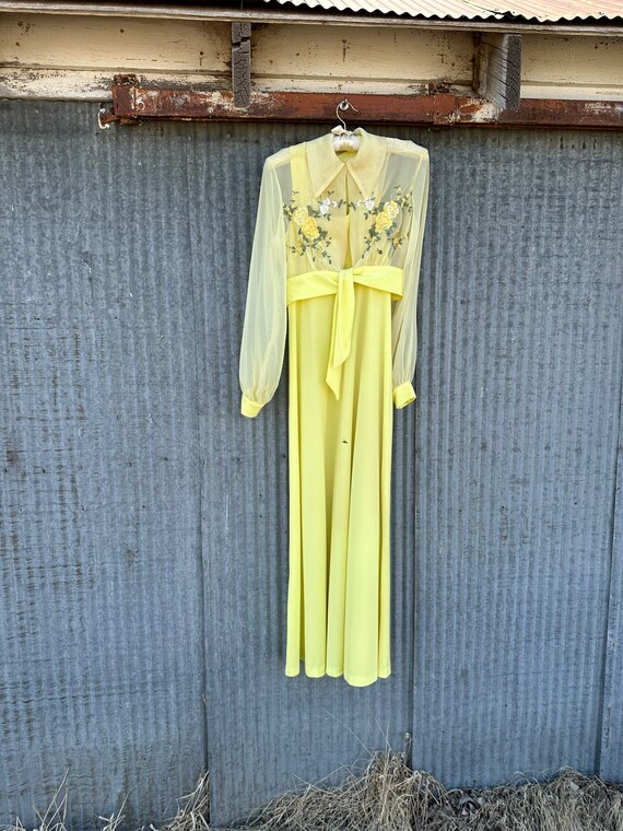 Vintage 1970s yellow two - Gem