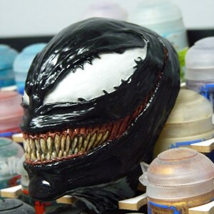 Venom Head Inspired Dc Comics, Marvel, Magnet, Resin, Sculpture ...