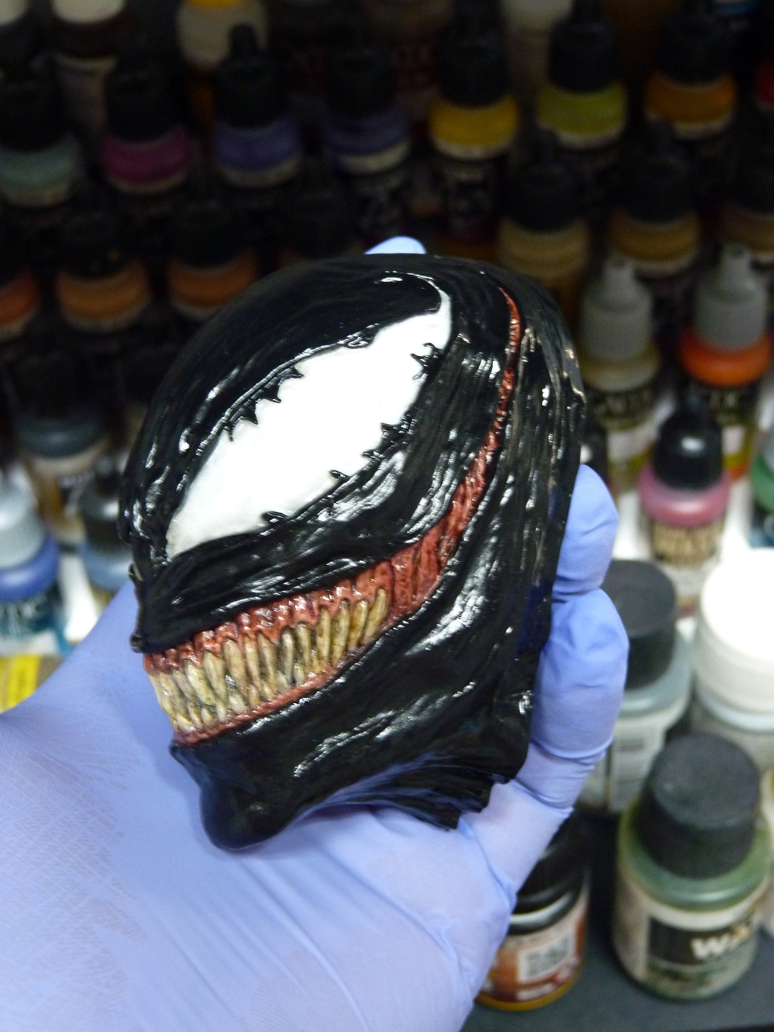 Venom Head Inspired Dc Comics Marvel Magnet Resin | Etsy