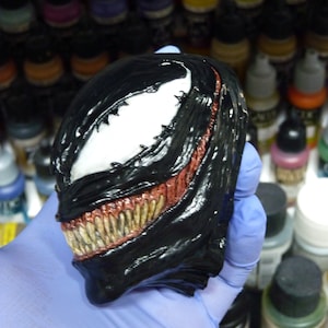 Venom Head Inspired Dc Comics, Marvel, Magnet, Resin, Sculpture ...
