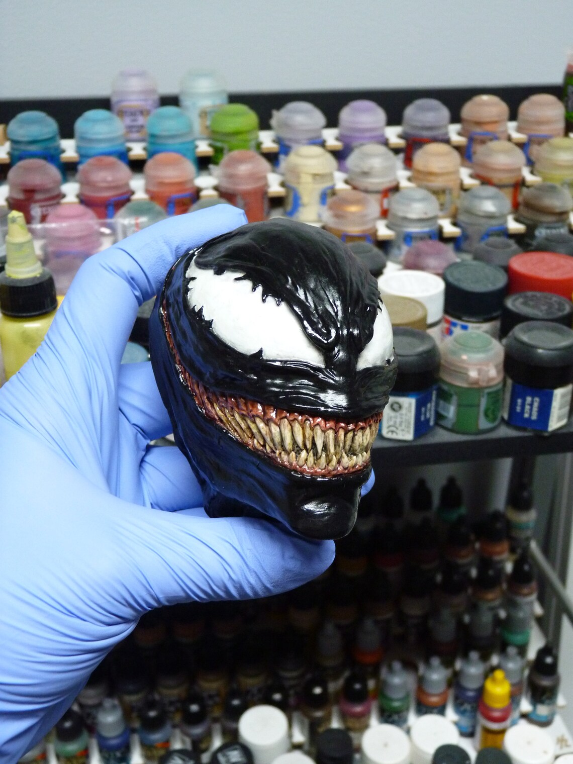 Venom Head Inspired Dc Comics Marvel Magnet Resin - Etsy