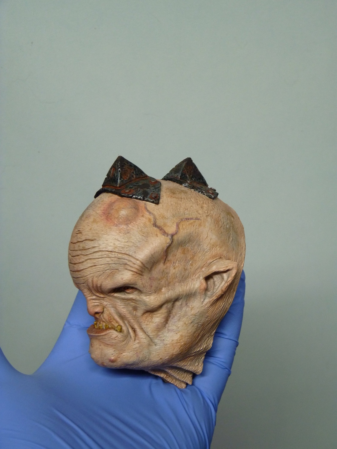 Ogre Head Warhammer Inspired, Fantasy Art, Scary, Collectable, Mutant ...