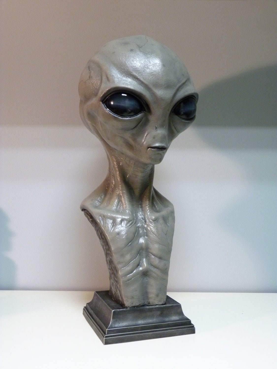 Alien Grey Bust Life Size Inspired X Files Science | Etsy