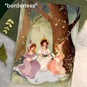 Regency Witches Book Club Illustration Art Print - Etsy